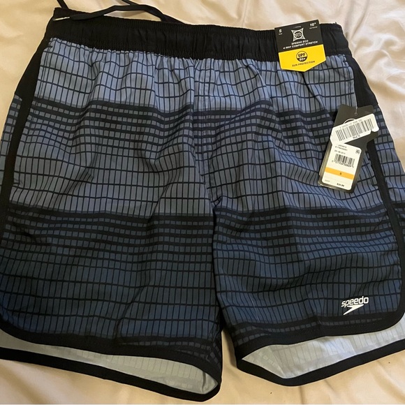 Speedo | Swim | Speedo Mens Blue And Black Swim Shorts | Poshmark
